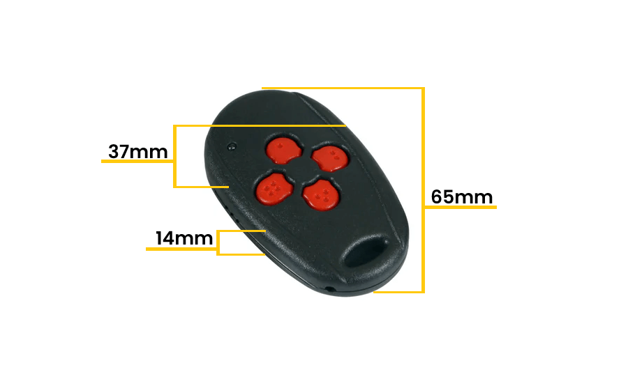 Cardale 433 Mhz DC Remote Control Handset