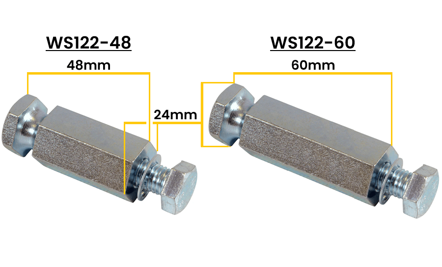Wessex Hexagonal Spring Anchor Pin - For H or XH Gears