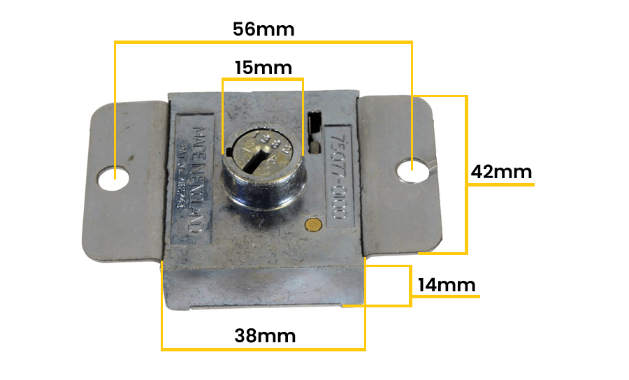 Garador ZA Cabinet Lock - Keep your Garage Locked