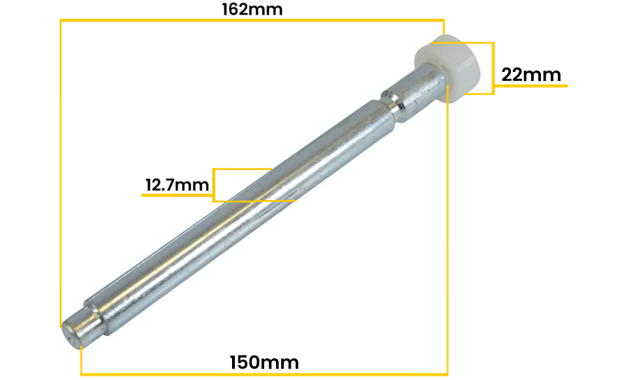 Cardale CD45 Roller Spindles - Works with Canopy Doors