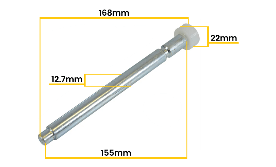 Cardale CD45 Roller Spindles (GRP Doors)
