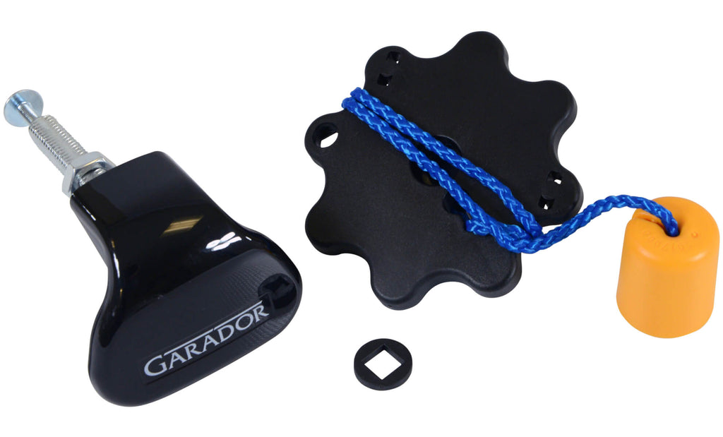 Garador Standard Black Handle - For New Garage Doors