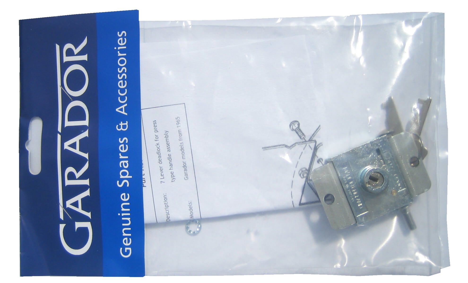 Garador ZA Cabinet Lock (Genuine) - Catnic, Westland
