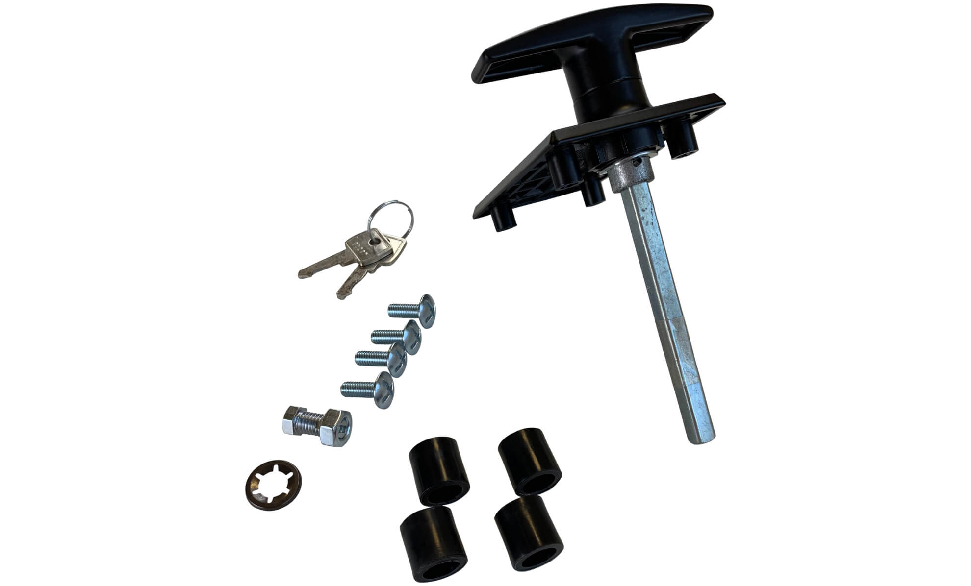 Garage Door Springs Uonlytech Heavy-Duty T-Handle Garage Door Lock ...