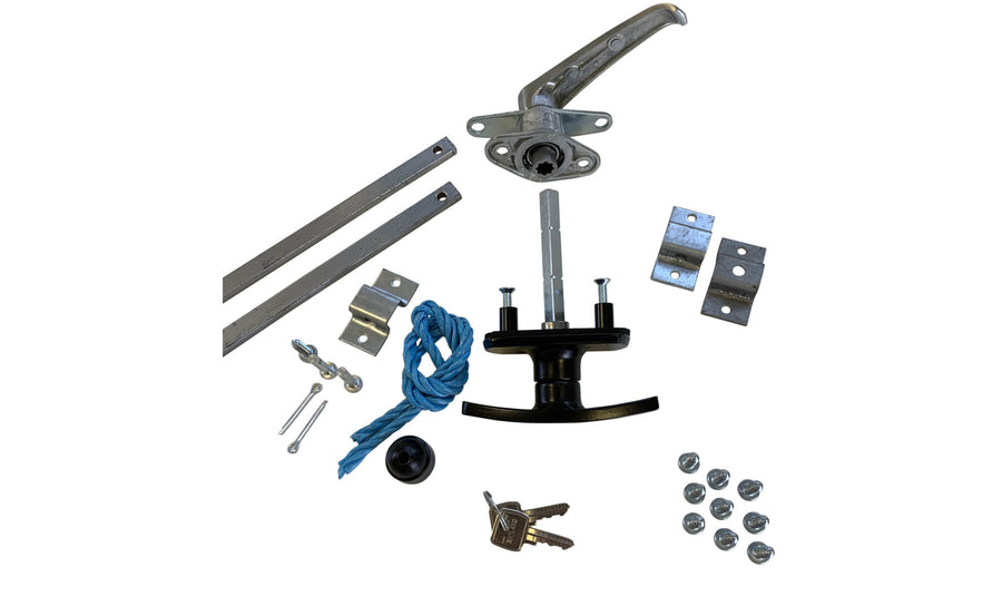 Garage Door Locking Bar Pack - For T-Handle Locks